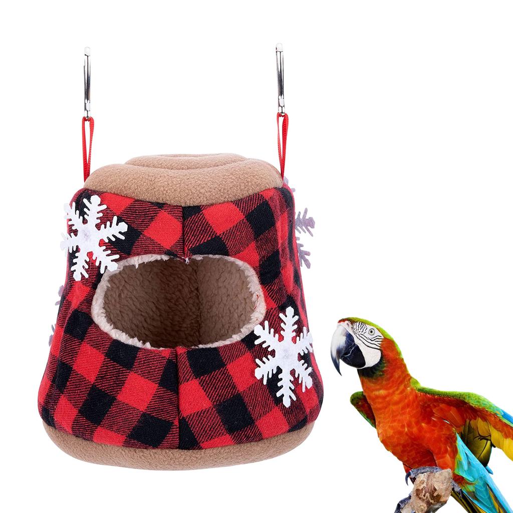 Buy Bird Hanging Hammock Winter Warm Nest Plush Tent Hideout Snuggle ...