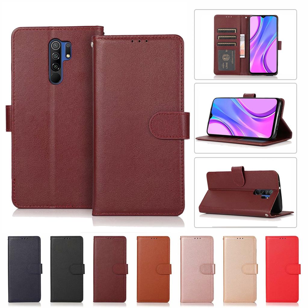 Flip Wallet Case for Xiaomi Redmi Note 9 8 7 6 5 Pro 10 9T 9A 9C 8A 7A ...