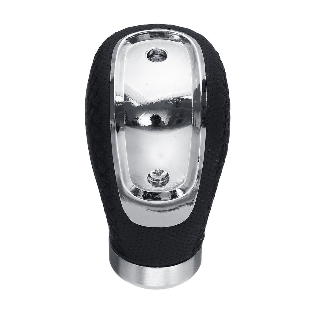 Buy 5/6 Speed PU leather 3 Caps Car Gear Lever Stick Shift Knob Shifter ...