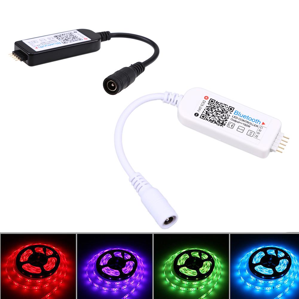 Buy Mini Bluetooth LED Controller Remote LED Strip Light APP Control at ...