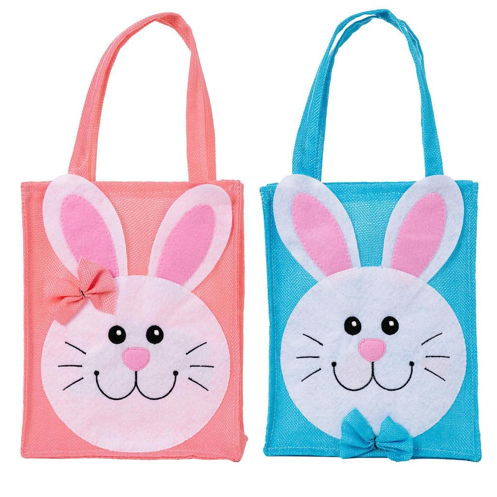 Satın alın Easter Bunny Bags|Reusable Goodies Treat Bags with Handles ...