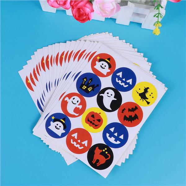 Buy 20pcs 3x3cm Self-adhesive Decorative Cute Decals Labels Stickers ...