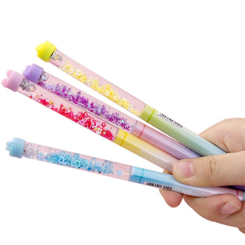 Buy Creative Quicksand Gradient Sequins Neutral Pen Oil Pen Student ...