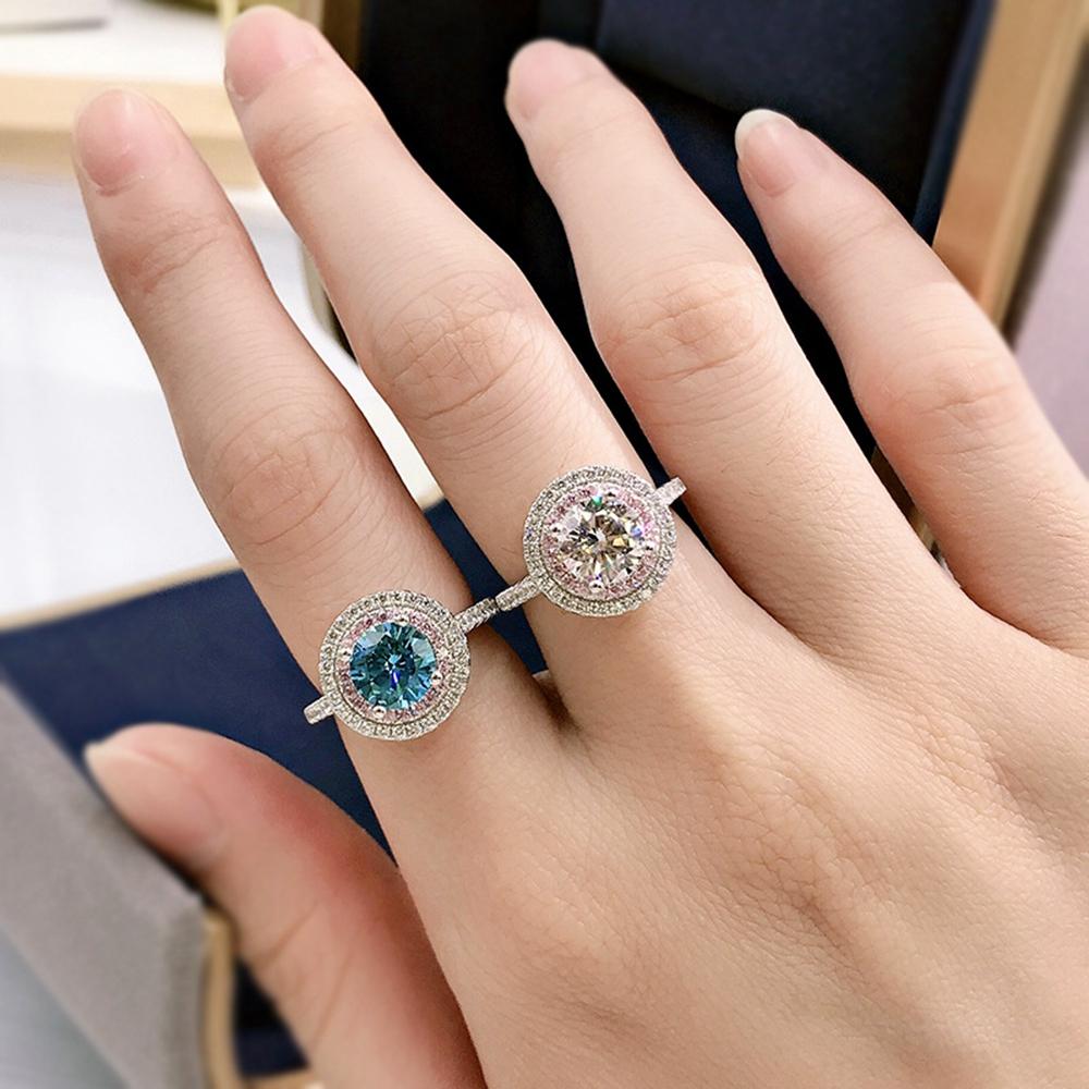 Satın alın Wong Rain 100% 925 Sterling Silver Round Cut AAAAA Zircons Gemstone Wedding ...