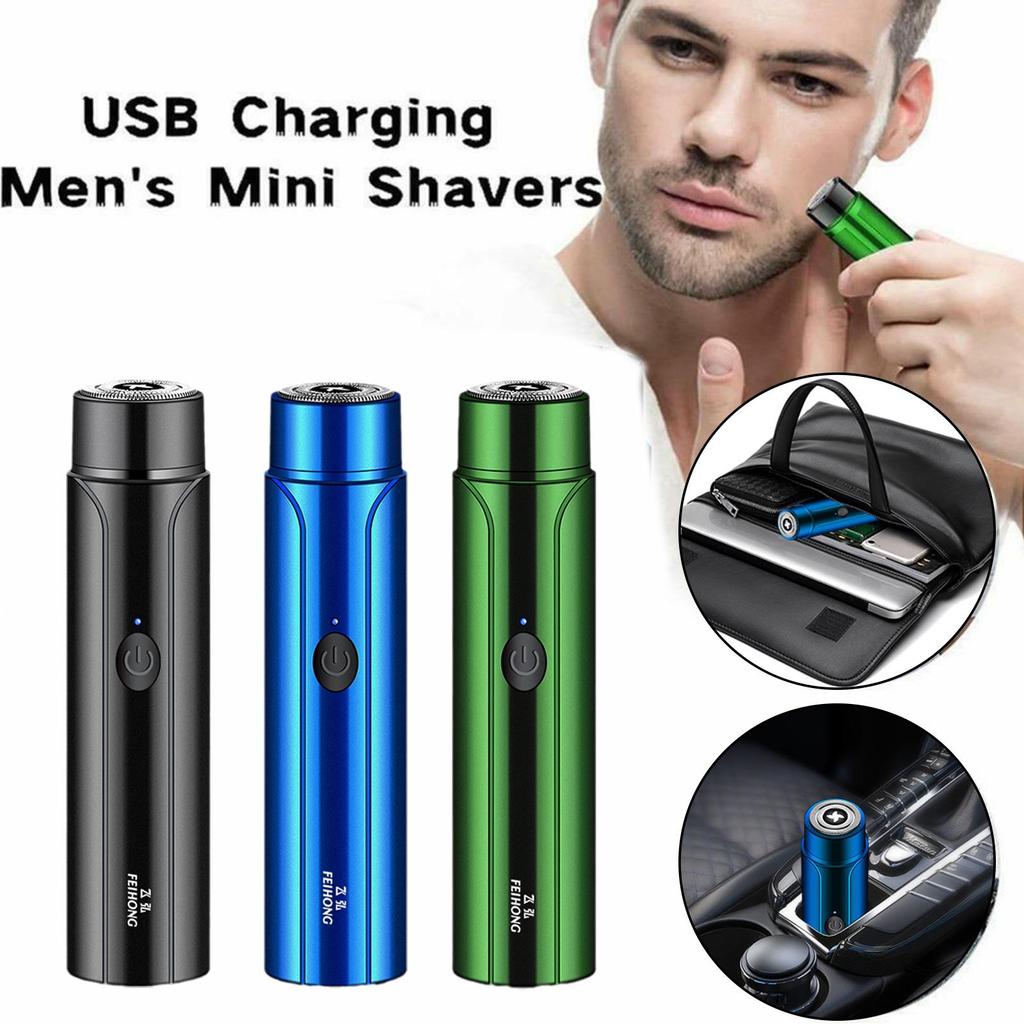 Buy Mini Electric Razor For Men USB Charging Portable Shaver Razors ...