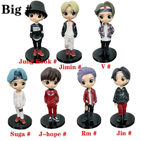 Buy Large Sized BTS Figurine Bangtan Boys Figure Doll BT21 Desktop ...