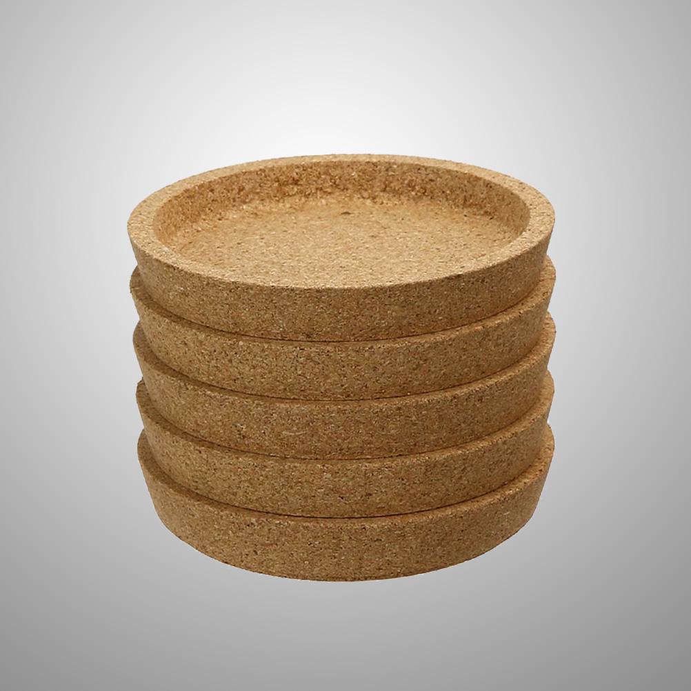 Buy 5pcs Useful Coasters Wooden Cup Pads Drink Coffee Teacup Mat Table ...