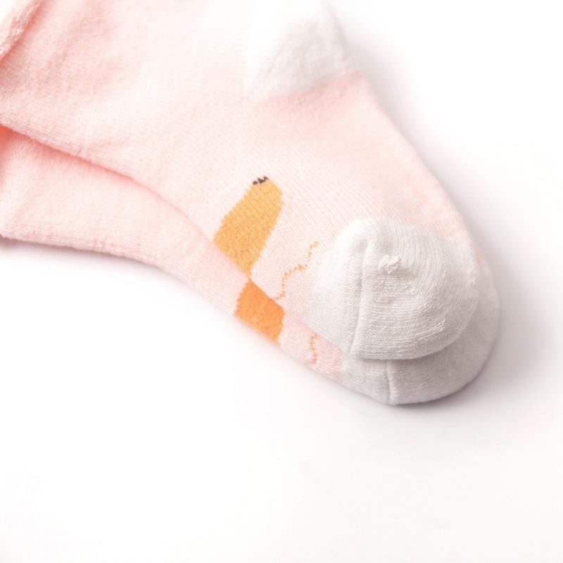 Satın alın 5 Pairs Baby Terry-loop Hosiery Casual Cartoon Socks | Joom