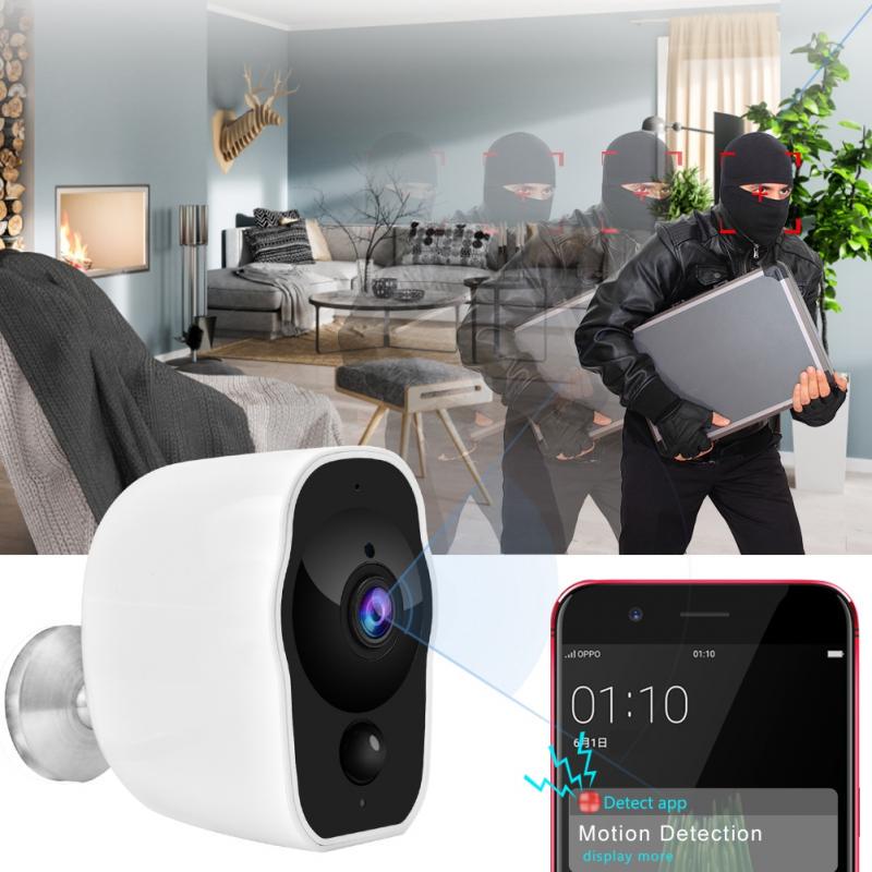 Buy HD 1080P WiFi Wireless Battery Powered Camera PIR Motion Detection ...