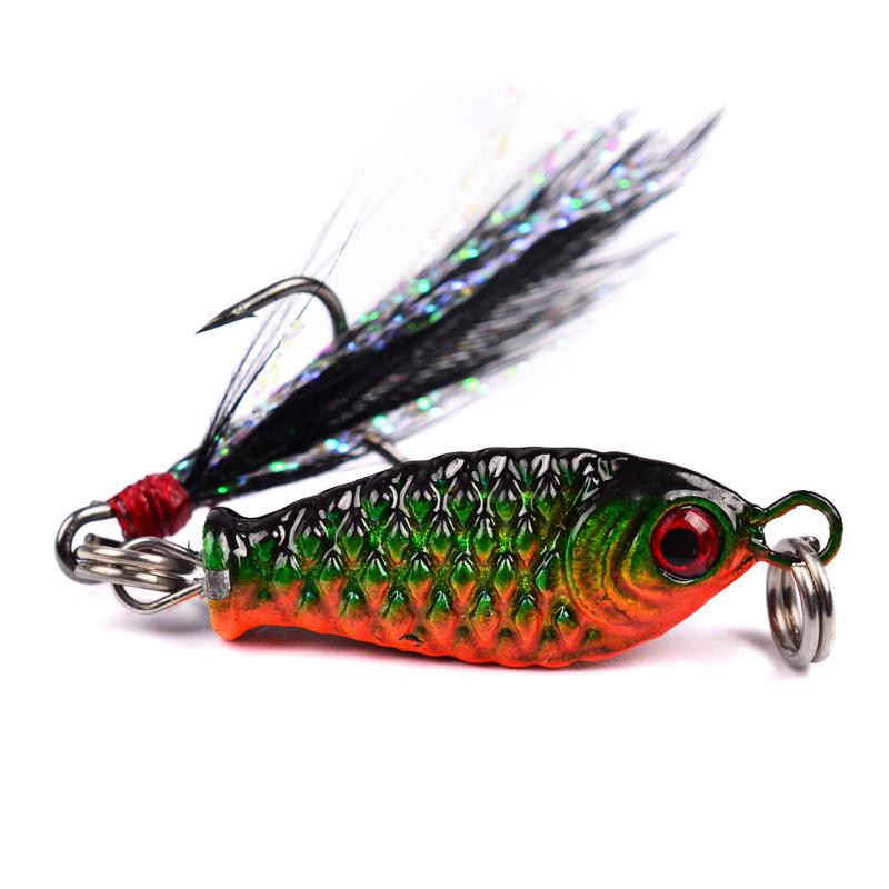 Buy Colorful Wave Floating Wobbler Spinners Spoon Baits Winter Sea Ice ...