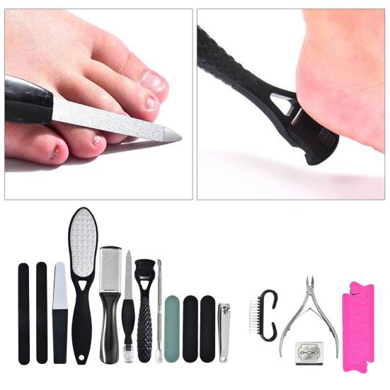Buy Stainless Steel Foot File High Durability Excellent 16 In 1 Care ...
