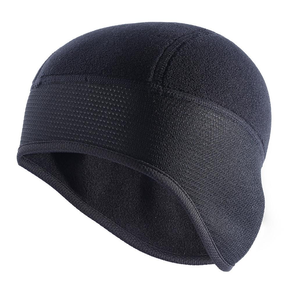 Sports Outdoor Running Cap Windproof Hood Warm Composite Fleece Semi ...