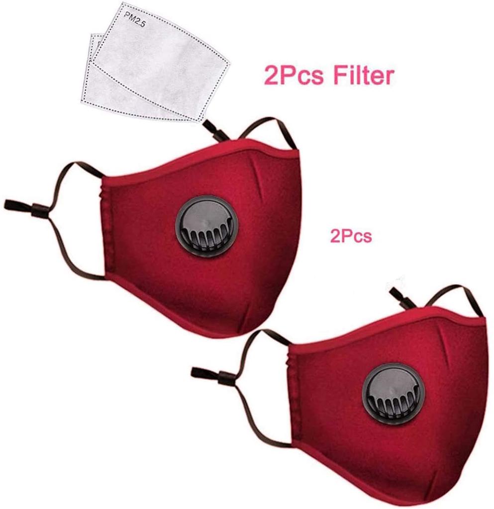 Buy Reusable Face Masks Mouth Cover with Filters at affordable prices ...