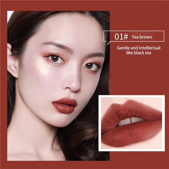 Buy Square Tube Lipstick Velvet Fog Surface Whitening Waterproof Non ...