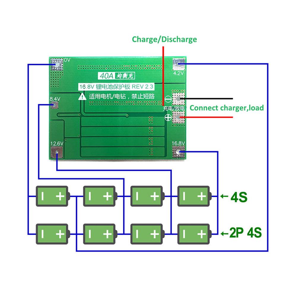 3s 40a Bms Circuit Diagram - Wiring Diagram