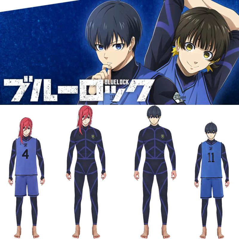 Satın alın Training Blue Lock Uniform Isagi Yoichi Jumpsuit Cosplay ...