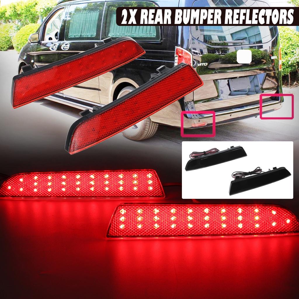 Buy 2XLED Rear Bumper Reflector Brake Lamp For MERCEDES BENZ Vito Viano ...