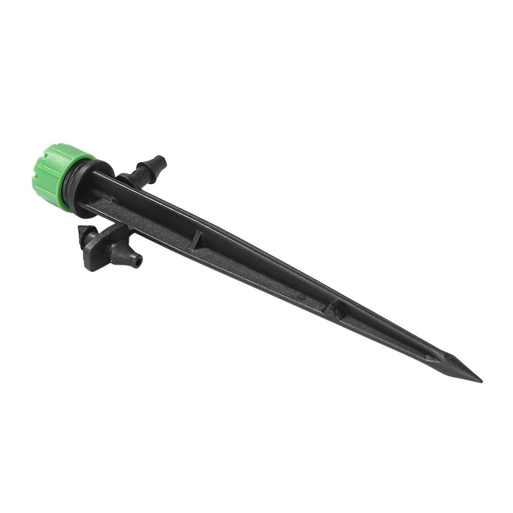 Buy 50pcs Adjustable Sprinkler Spray Dripper 360 Degrees Stake Watering ...