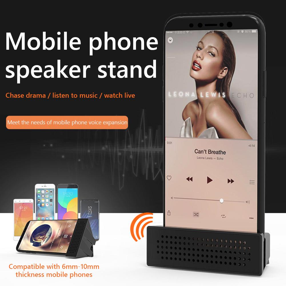Buy Mobile Phone Sound Amplifier Audio Speaker Stand Phone Holder Desk ...