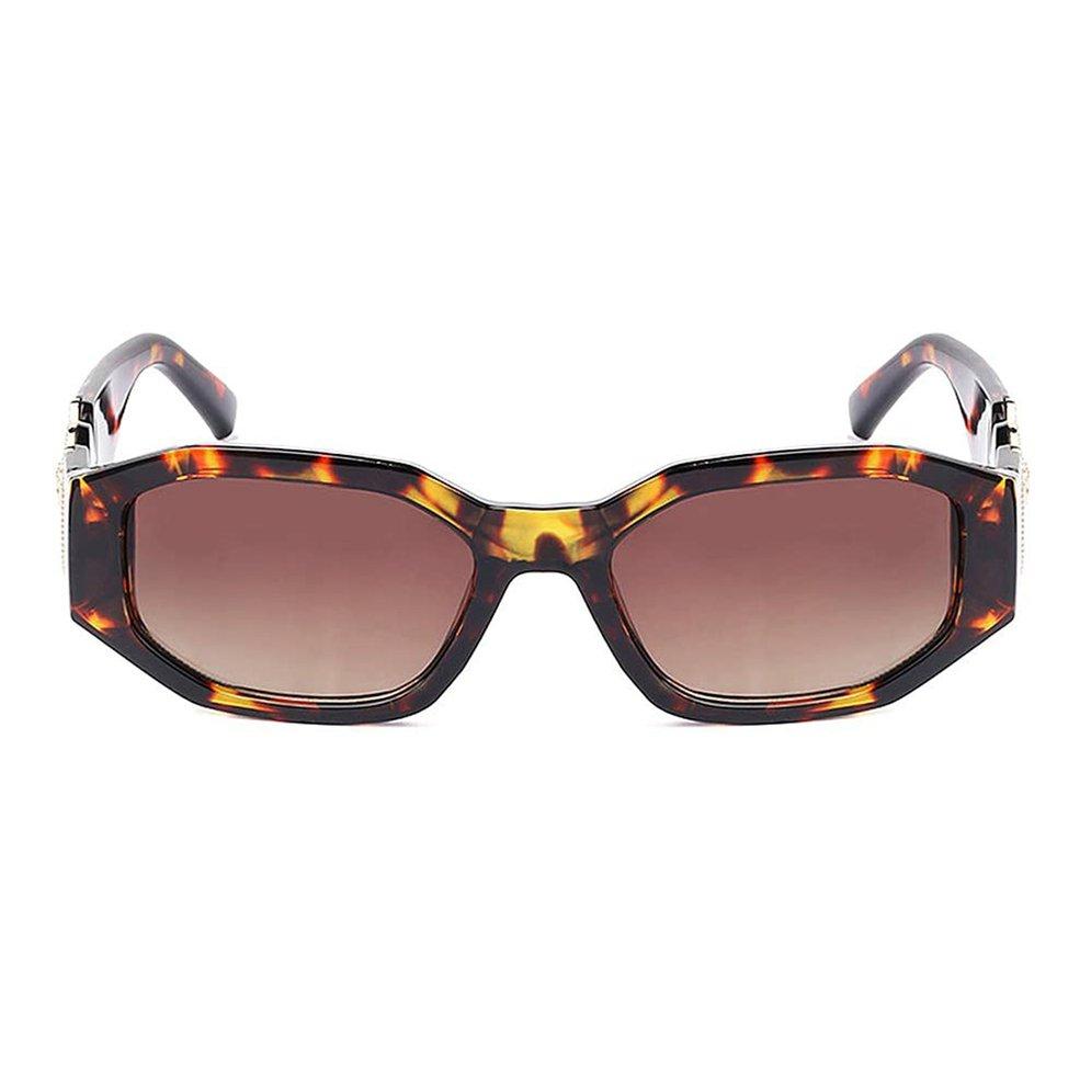 Buy Pearliky Irregular Rectangle Sunglasses Rhombic Trendy Rectangular ...