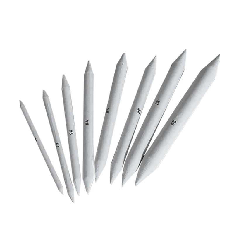 Buy 8Pcs Assorted Sized Blending Stumps and Tortillions for Student Art ...