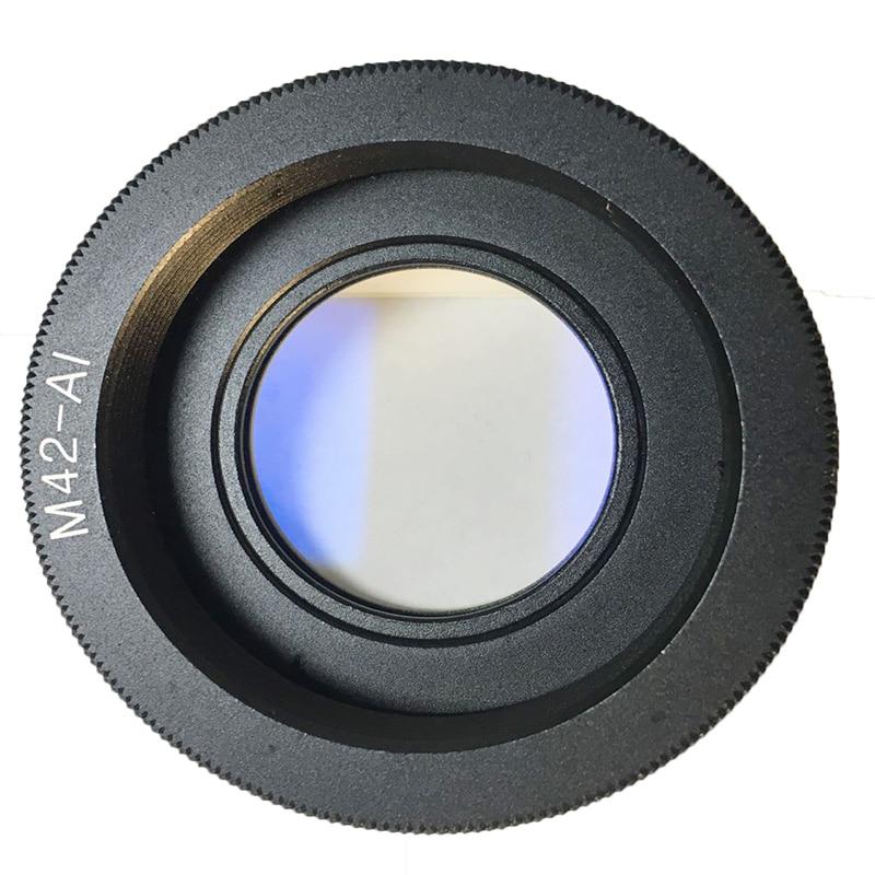 Buy Lens Adapter Ring M42-AI Glass for Nikon Mount with Infinity Focus ...