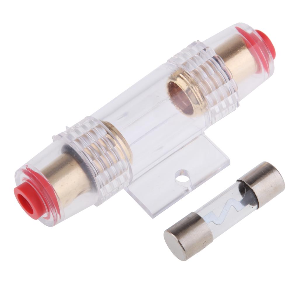 Buy Glass Tube Fuse Holder Adapter with Fast Blow for Car Truck 30A at ...