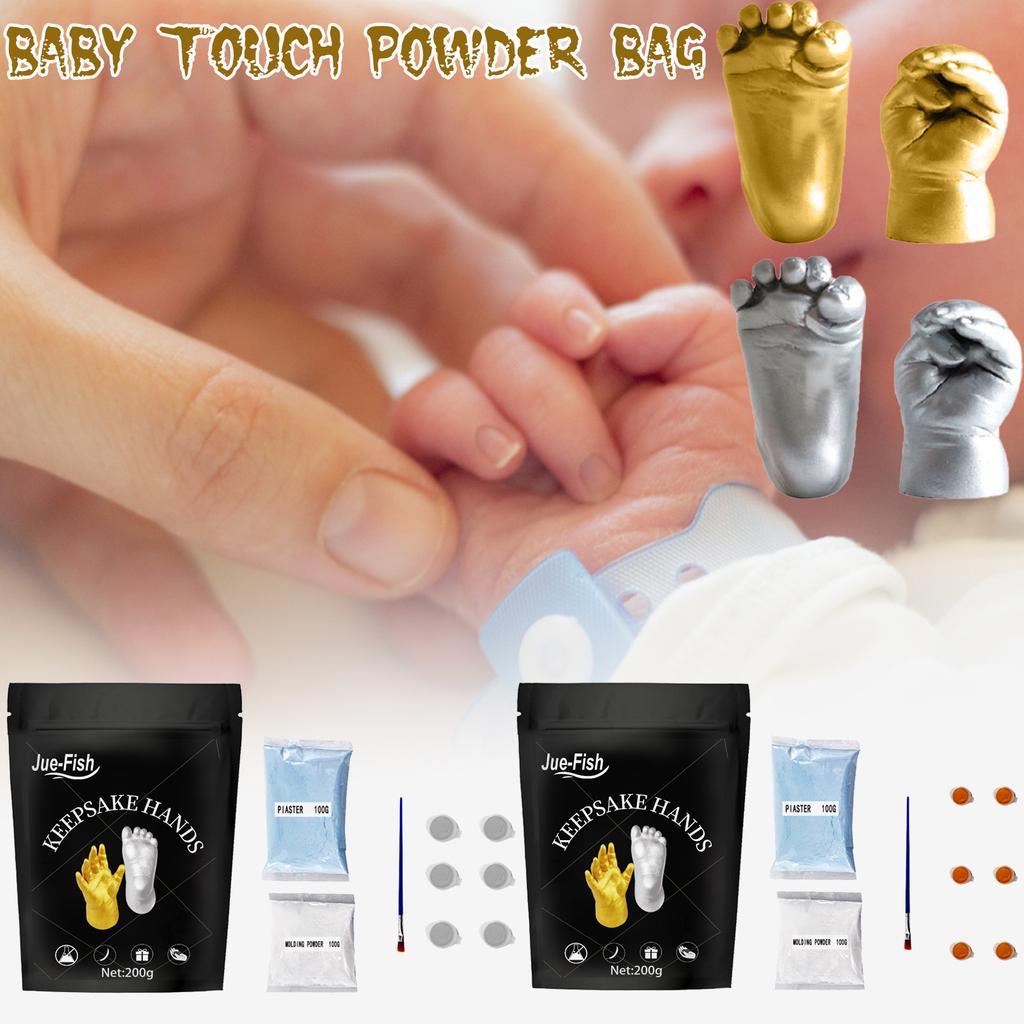 Buy Baby Creative Three-Dimensional Hand Model Powder 3D Hand And Foot ...