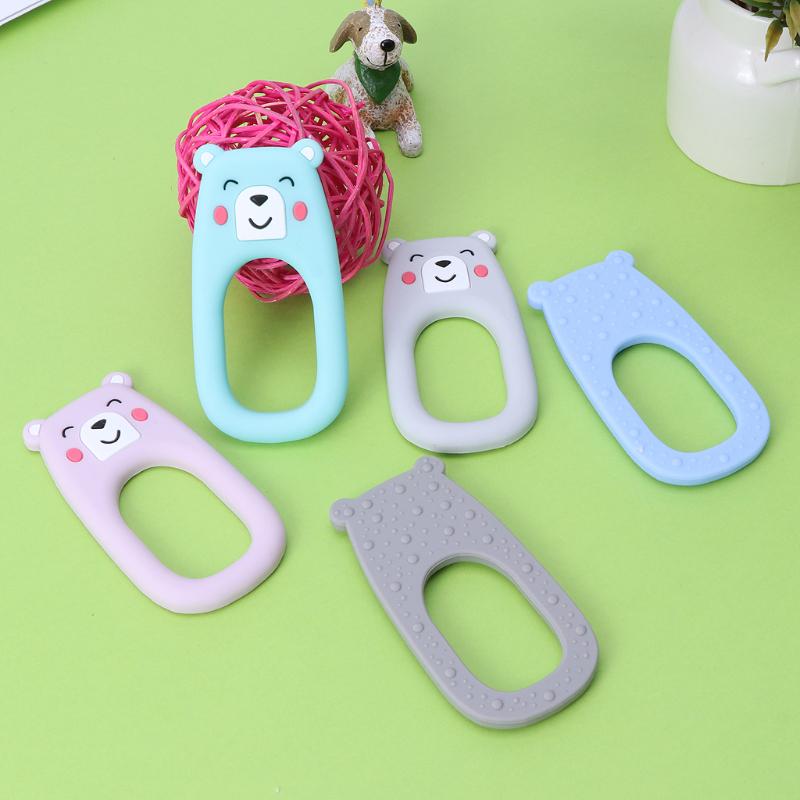 BPA Free Silicone Beads Baby Teether DIY Necklace Chewable Teething ...