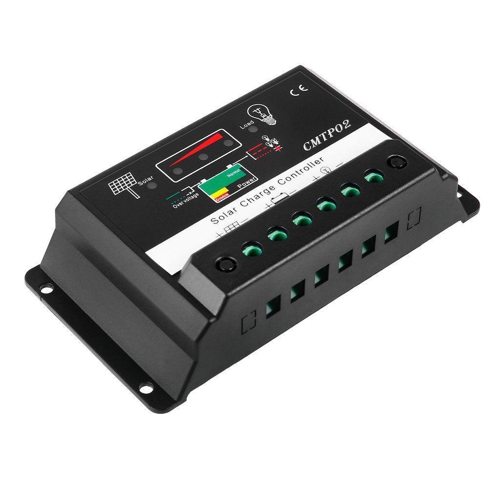 Buy CMTP02-15A 15A 12V 24V PWM Solar Panel Battery Regulator Solar ...