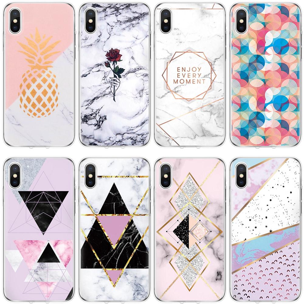 Buy Luxury Marble Patten Phone Case for Redmi Note 5 Pro Samsung Galaxy ...