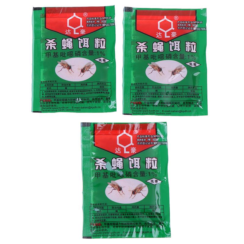10Packs Powders Fly Killing Bait Anti Fly Repeller Mosquito Killer Pest ...