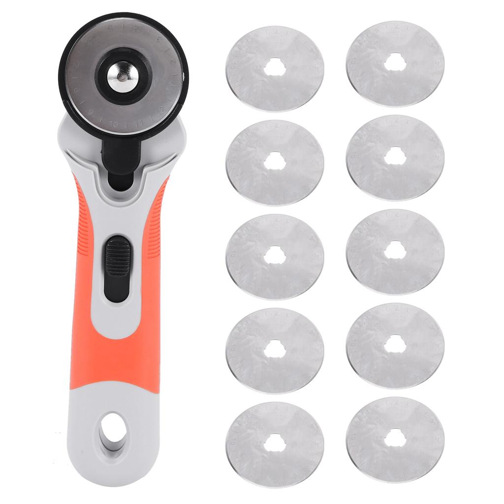 Cheap 45mm Rotary Cutter Set Rotary Cutter with 10 Replacement Rotary ...