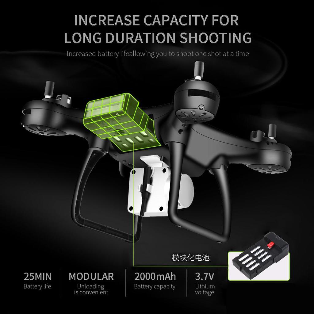 Cheap 8S Drone Long-endurance Drones WIFI HD 720P 1080P 4K Aerial ...