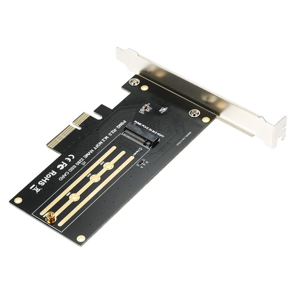 Cheap M2 NVME Adapter Card M2 Mkey to PCIE X4 Expansion Card SSD ...