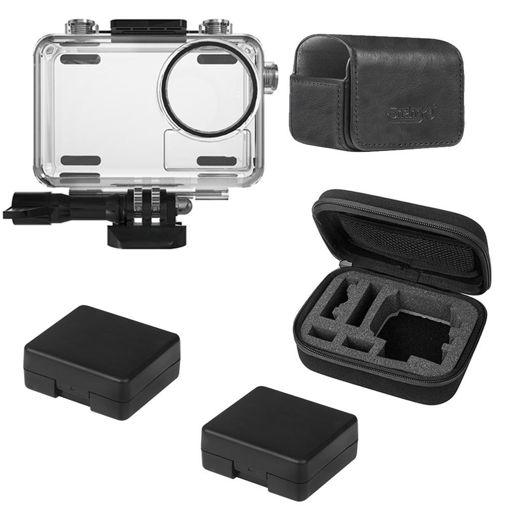 Buy 6pcs Waterproof Case Mini Bag Leather Case Lens Cap for DJI OSMO ...
