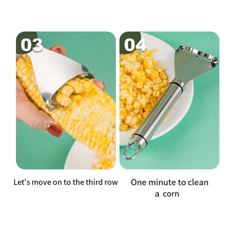 Corn Peeler Practical Portable Handheld Peeling Tool Shredder Stainless ...