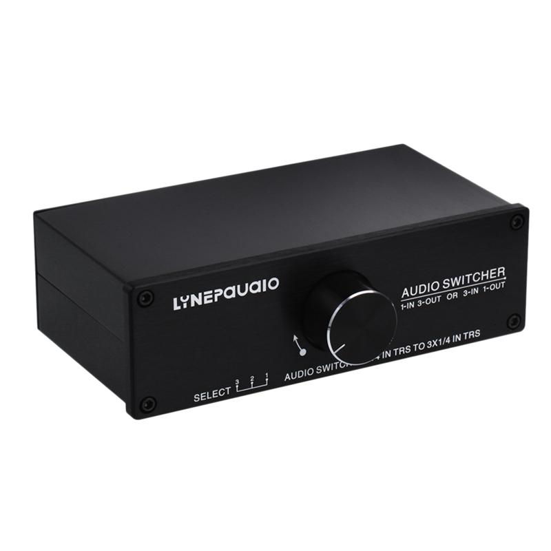 Buy Lynepauaio Audio Switcher 1 Input 3 Output Or 3 Input 1 Output ...