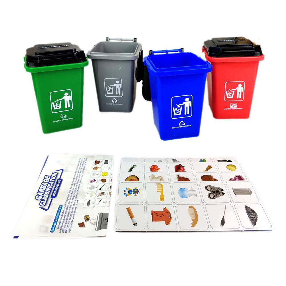 Buy Board Toys Toys Garbage Learning Classification Toy Card Set Trash ...