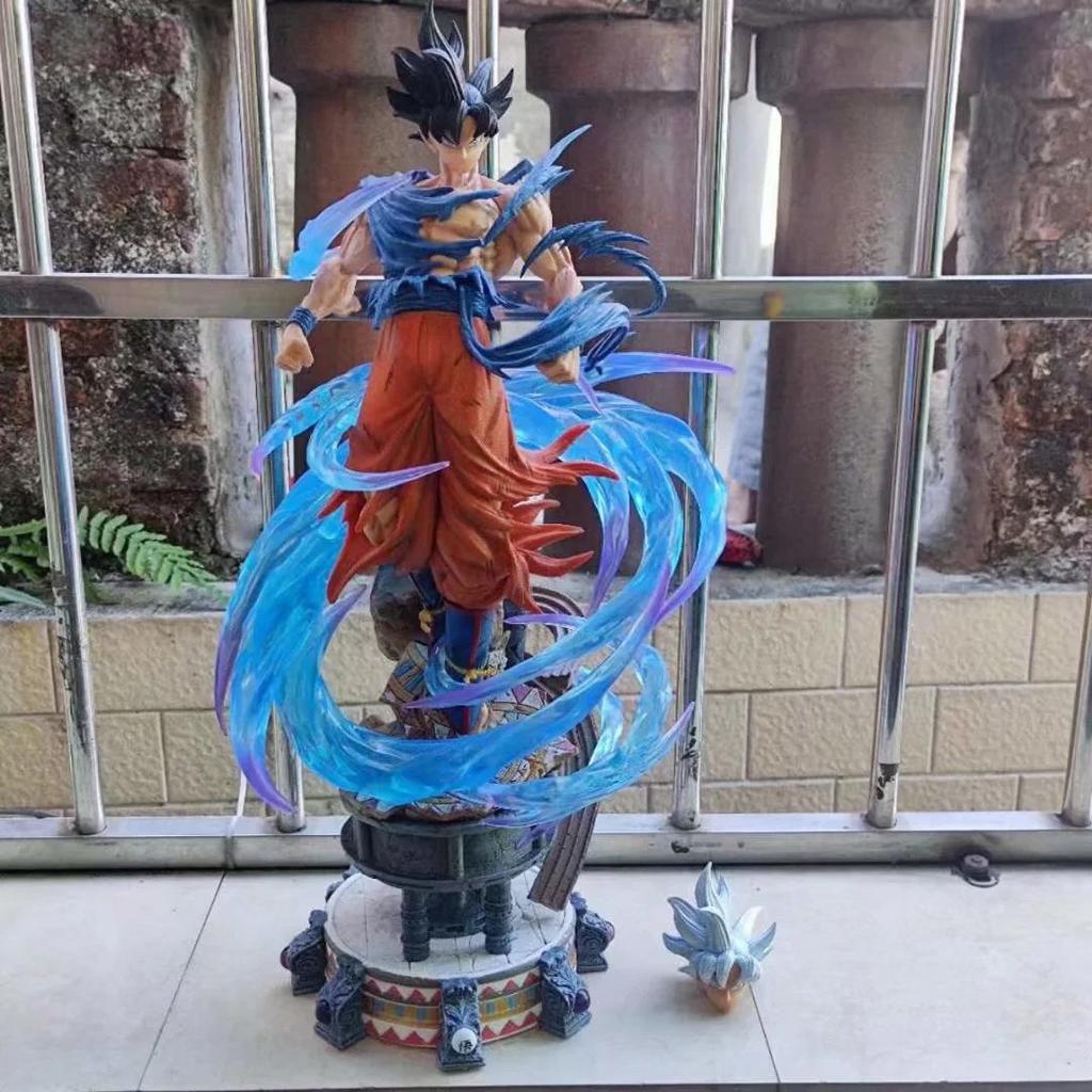 Buy Super Saiyan Free Extreme Super God Form Sun Wukong Statue Model ...