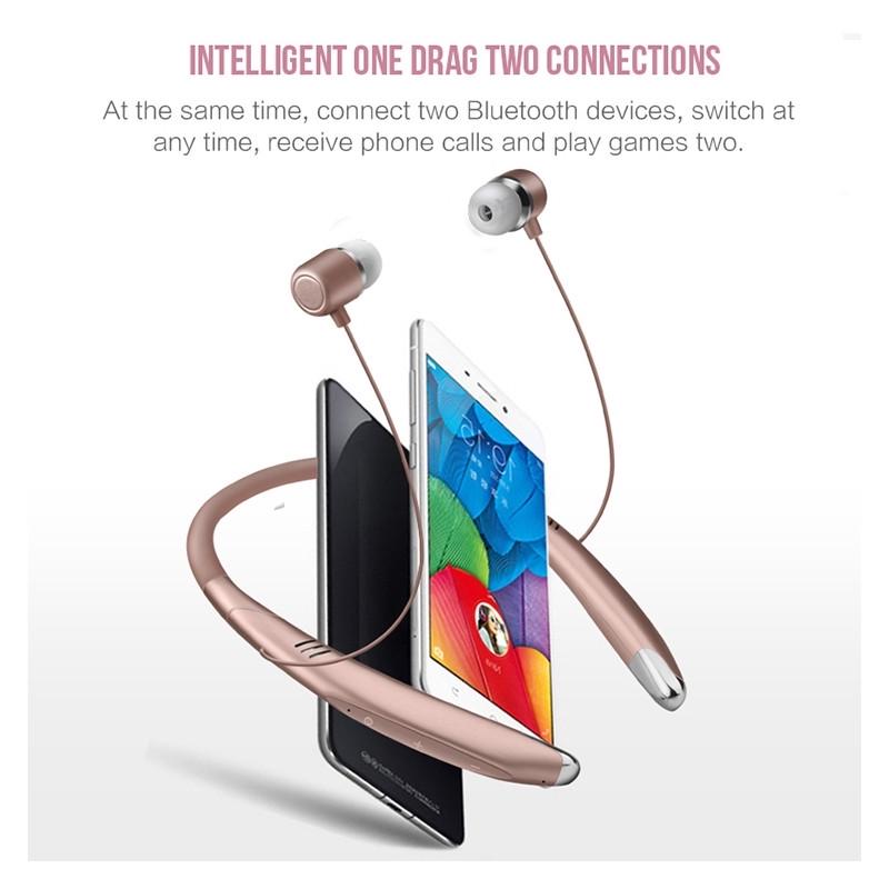 Buy V8 Sound Box + Écouteurs à pendule externe Bluetooth V4.1 + Casque ...