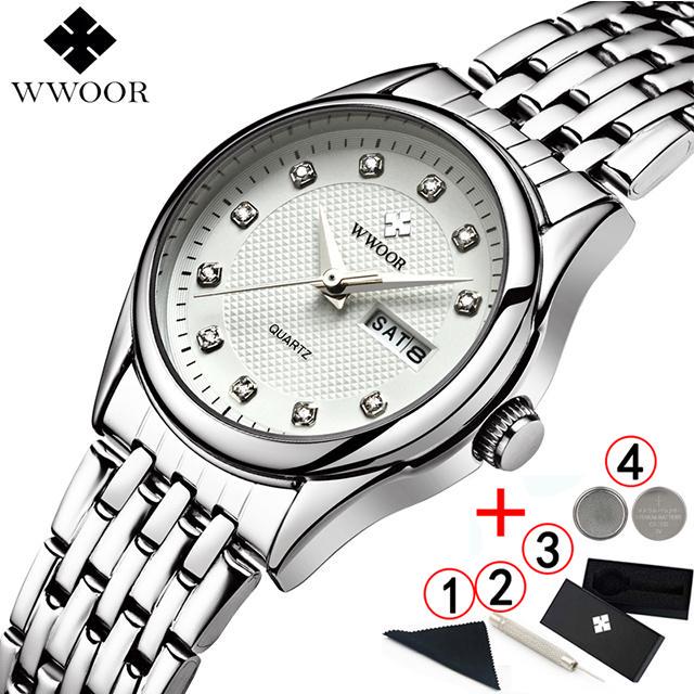 Watch Women 2020 WWOOR Fashion Quartz Wristatches Brand Luxury Small ...
