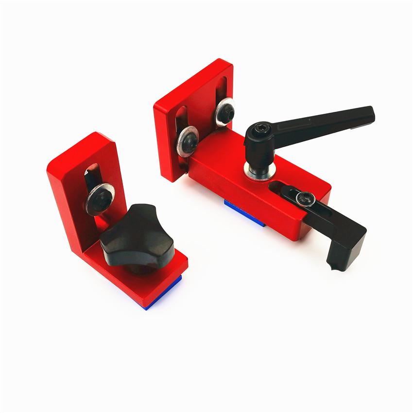 Cheap 30/45 Fixed T Slot Miter Track Stop Locator Sliding Brackets ...