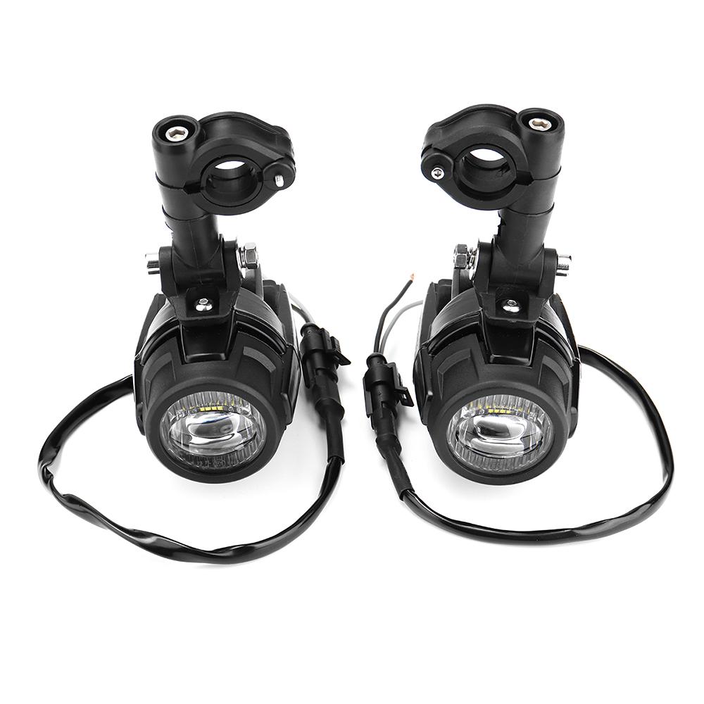 10-30V 40W Motorcycle LED Auxiliary Fog Spot Light Safety Driving Lamp Compatible with BMWs ...