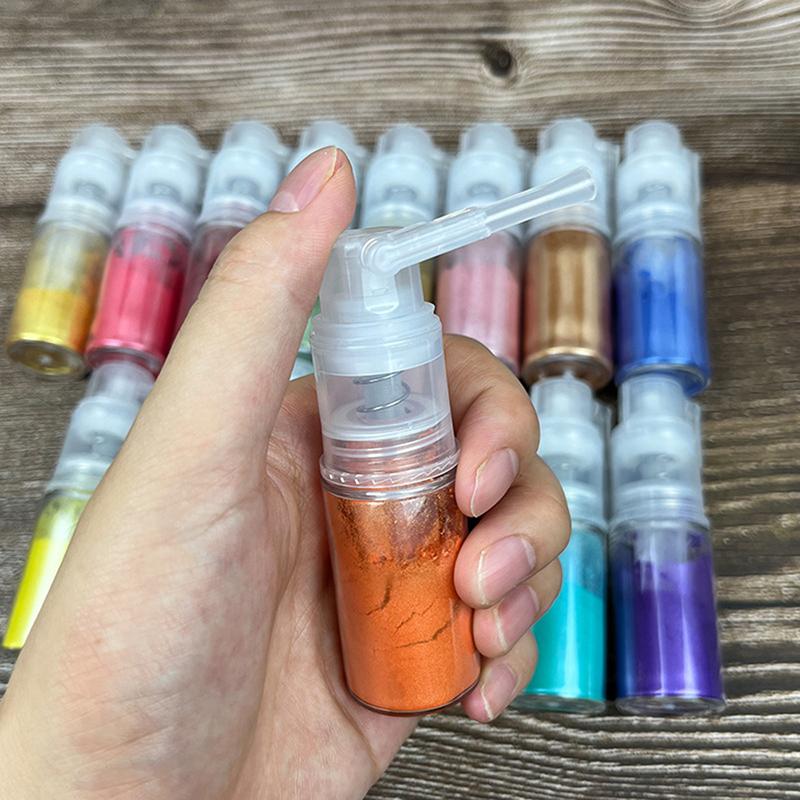 Buy 1Pc Multicolor Edible Spray Cake Powder Glitter Baking Cake Spray ...