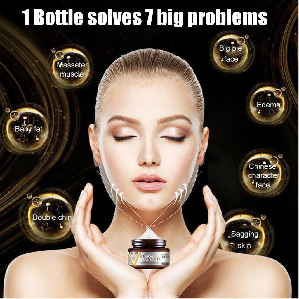 Buy 30G V-Shape Face Slimming Cream Line Lift Firming Collagen Enzyme ...