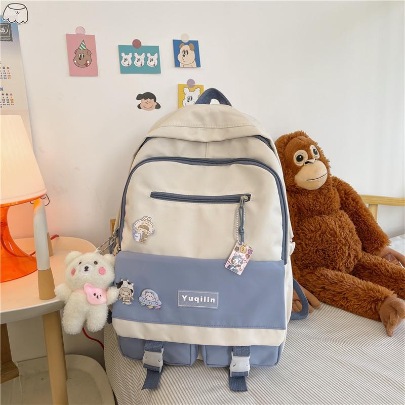 Waterproof Women Backpack Female Mesh Book Bag Teenage Girls ...