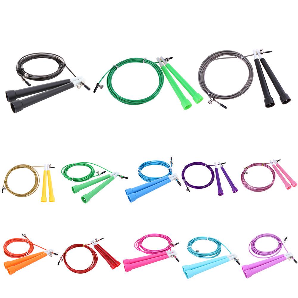 Buy Speed Wire Skipping Adjustable Jump Rope Fitness Sport Exercise ...