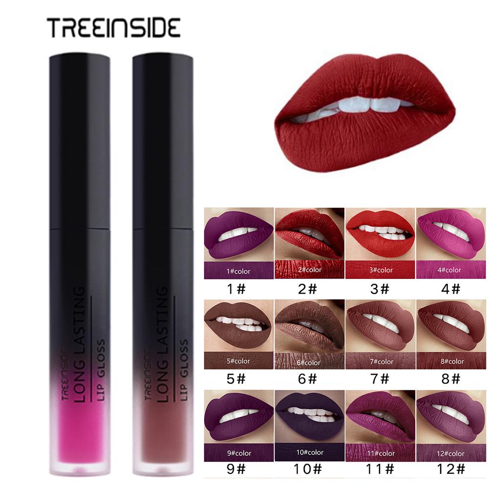 Buy 5ml Metallic Matte Lipstick Waterproof Lip Gloss Liquid Makeup ...