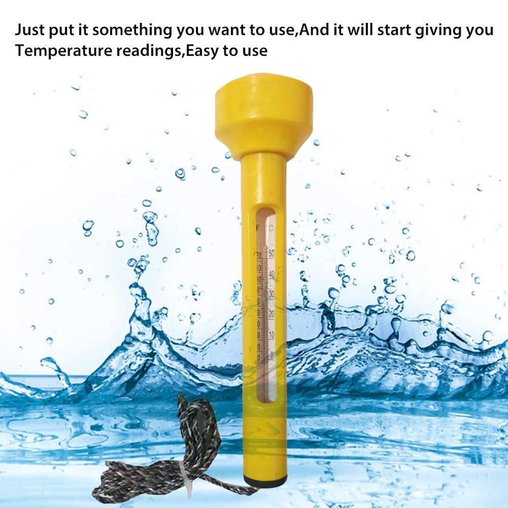 Buy Water Thermometer Durable Portable Floating Buoy Pool Temperature ...